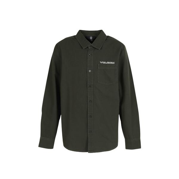 2025年秋冬モデル 2025fwmodel ボルコム VOLCOM スーパースポーツゼビオ ゼビオ Super Sports XEBIO アクションウエア 布帛シャツ Men's Mens メンズ めんず 男性 長袖 トップス