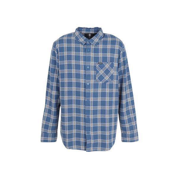 2025年秋冬モデル 2025fwmodel ボルコム VOLCOM スーパースポーツゼビオ ゼビオ Super Sports XEBIO アクションウエア 布帛シャツ Men's Mens メンズ めんず 男性 長袖 トップス