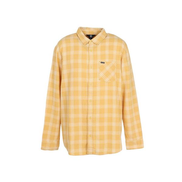 2025年秋冬モデル 2025fwmodel ボルコム VOLCOM スーパースポーツゼビオ ゼビオ Super Sports XEBIO アクションウエア 布帛シャツ Men's Mens メンズ めんず 男性 長袖 トップス