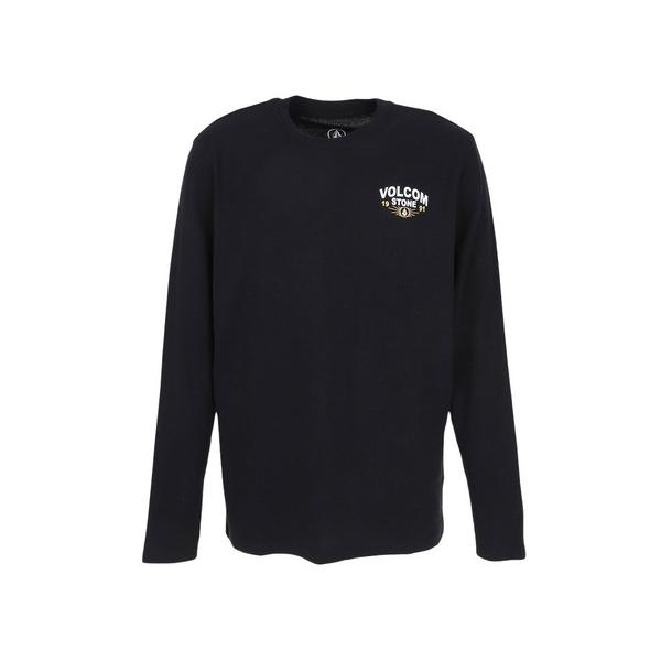 2025年秋冬モデル 2025fwmodel ボルコム VOLCOM スーパースポーツゼビオ ゼビオ Super Sports XEBIO アクションウエア Tシャツ Men's Mens メンズ めんず 男性 長袖 トップス 黒 ブラック...