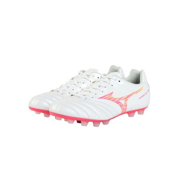ミズノ MIZUNO スーパースポーツゼビオ ゼビオ Super Sports XEBIO サッカーシューズ 靴 固定式スパイク オールグラウンド ハードグラウンド 土 人工芝 芝 ターフ ホワイト ピンク scspient