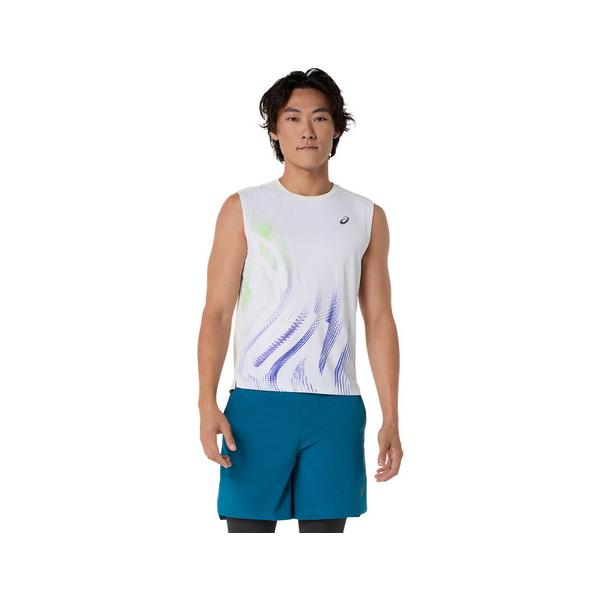 アシックス ASICS スーパースポーツゼビオ ゼビオ Super Sports XEBIO ランニング ランニングシャツ Men's Mens メンズ めんず 男性 部活 クラブ 普段着 タンクトップ マラソン ジョギング トレーニング ...