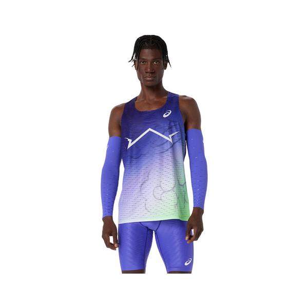 アシックス ASICS スーパースポーツゼビオ ゼビオ Super Sports XEBIO ランニング ランニングシャツ Men's Mens メンズ めんず 男性  部活 クラブ 普段着 タンクトップ マラソン ジョギング トレーニング