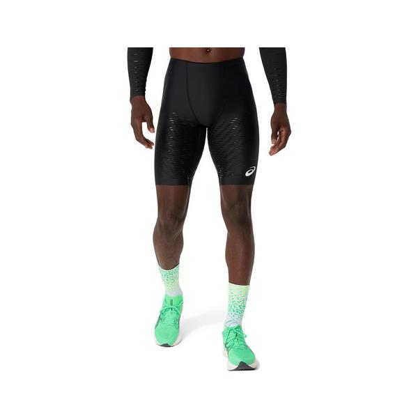 アシックス ASICS スーパースポーツゼビオ ゼビオ Super Sports XEBIO ランニング ランニングタイツ Men's Mens メンズ めんず 男性 黒 ブラック ジョギング マラソン トレーニング 部活 クラブ ストレッ...
