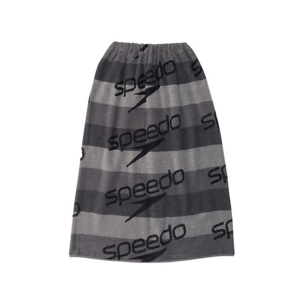 スピード SPEEDO スーパースポーツゼビオ ゼビオ Super Sports XEBIO 競泳小物 アクセサリー スイムタオル スイミング 水泳 プール スイム ラップタオル お着替えタオル 水泳用品 黒 ブラックラップタオル 巻きタオ...