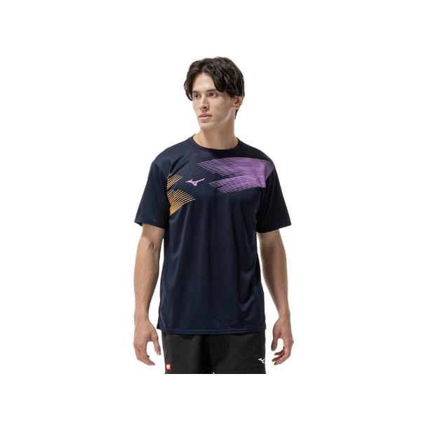ミズノ MIZUNO スーパースポーツゼビオ ゼビオ Super Sports XEBIO 卓球 卓球ウエア ウェア ポロシャツ Men's Mens メンズ めんず 男性 スポーツウェア トップス 半袖 Tシャツ 0511zorome