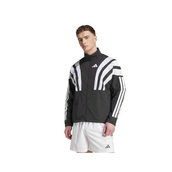 2026年春夏モデル 2026ssmodel アディダス ADIDAS スーパースポーツゼビオ ゼビオ Super Sports XEBIO ランニング トレーニングジャケット Men's Mens メンズ めんず 男性 黒 ブラック