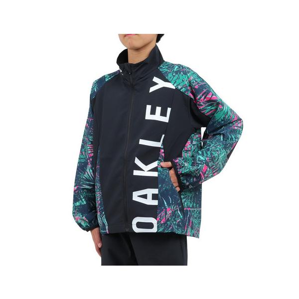 オークリー OAKLEY スーパースポーツゼビオ ゼビオ Super Sports XEBIO ウォームアップ 布帛ウォームシャツ Junior ジュニア じゅにあ 子供 JR 子供服 スポーツブランド k24ss 通学 部活 クラブ 普段...