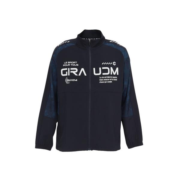 2026年春夏モデル 2026ssmodel ジローム GIRAUDM スーパースポーツゼビオ ゼビオ Super Sports XEBIO ウォームアップ 布帛ウォームアップシャツ Men's Mens メンズ めんず 男性 スポーツアパ...