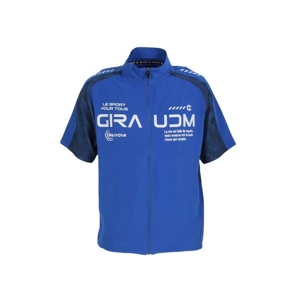 2026年春夏モデル 2026ssmodel ジローム GIRAUDM スーパースポーツゼビオ ゼビオ Super Sports XEBIO ウォームアップ 布帛ウォームアップシャツ Men's Mens メンズ めんず 男性 スポーツアパ...