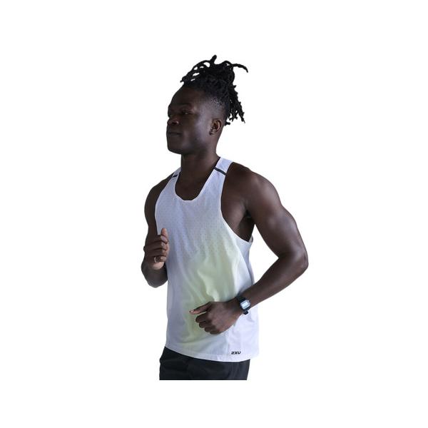 ツー・タイムズ・ユー ツータイムズユー 2XU スーパースポーツゼビオ ゼビオ Super Sports XEBIO ランニング ランニングシャツ Men's Mens メンズ めんず 男性  部活 クラブ ジョギング マラソン トレーニン...