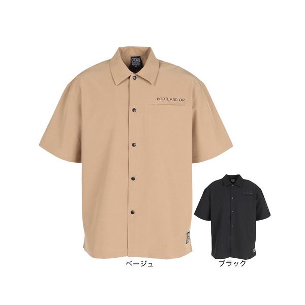 2026年春夏モデル 2026ssmodel ライズ RYZ スーパースポーツゼビオ ゼビオ Super Sports XEBIO アクションウエア 布帛シャツ Men's Mens メンズ めんず 男性 半袖 トップス 0411zorom...