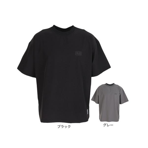2026年春夏モデル 2026ssmodel ライズ RYZ スーパースポーツゼビオ ゼビオ Super Sports XEBIO アクションウエア Tシャツ Men's Mens メンズ めんず 男性 半袖 トップス 黒 ブラック  部活...