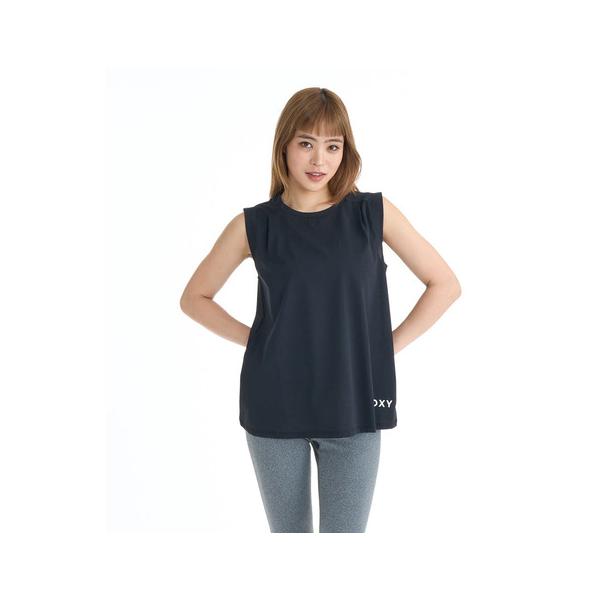 2026年春夏モデル 2026ssmodel ロキシー ROXY スーパースポーツゼビオ ゼビオ Super Sports XEBIO フィットネス フィットネスカットソー Lady's Ladys レディース れでぃーす 女性 黒 ブラック