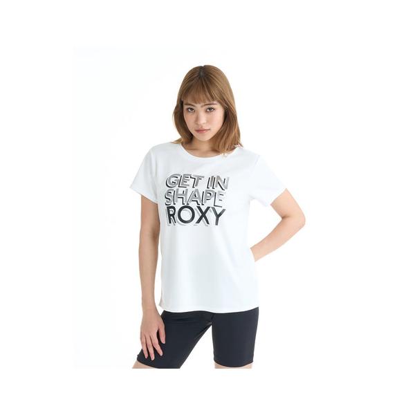 2026年春夏モデル 2026ssmodel ロキシー ROXY スーパースポーツゼビオ ゼビオ Super Sports XEBIO フィットネス フィットネスカットソー Lady's Ladys レディース れでぃーす 女性 白 ホワイト