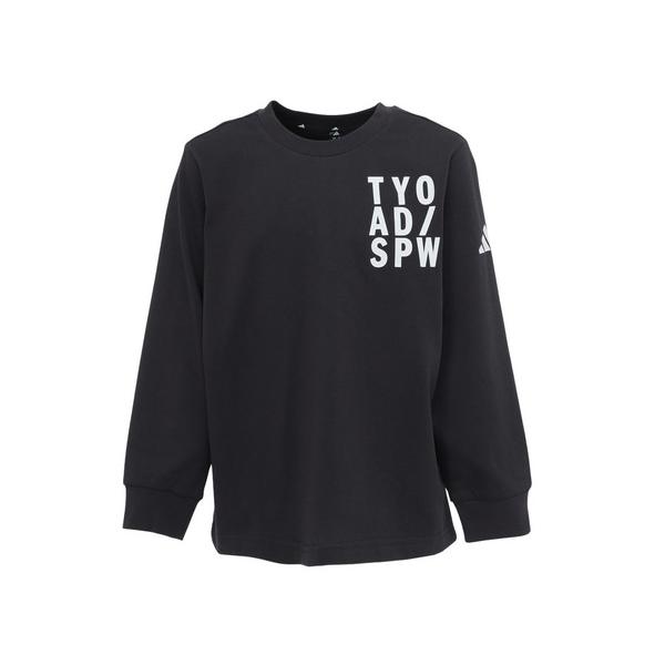 2026年春夏モデル 2026ssmodel アディダス ADIDAS スーパースポーツゼビオ ゼビオ Super Sports XEBIO スポーツカットソー 長袖Tシャツ Junior ジュニア じゅにあ 子供 JR スポーツアパレル ...