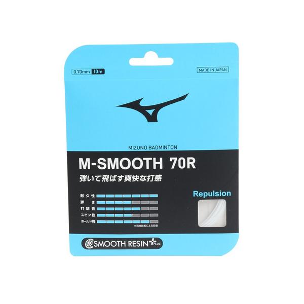 ミズノ MIZUNO スーパースポーツゼビオ ゼビオ Super Sports XEBIO バドミントン バドミントン用品 バトミントン バドミントンストリング バドミントンガット 白 ホワイト