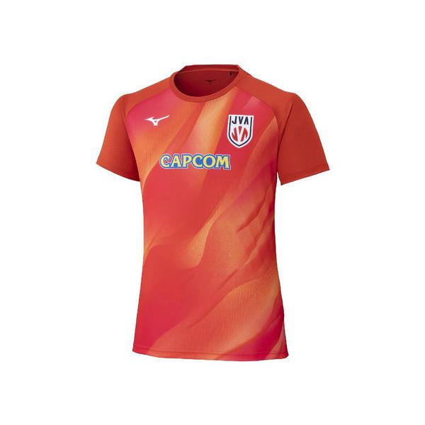 ミズノ MIZUNO スーパースポーツゼビオ ゼビオ Super Sports XEBIO バレーボール バレー volleyball バレーボールウエア ウェア Tシャツ 半袖 ショートスリーブ 練習着 V2MAD55162 V2MAD5...