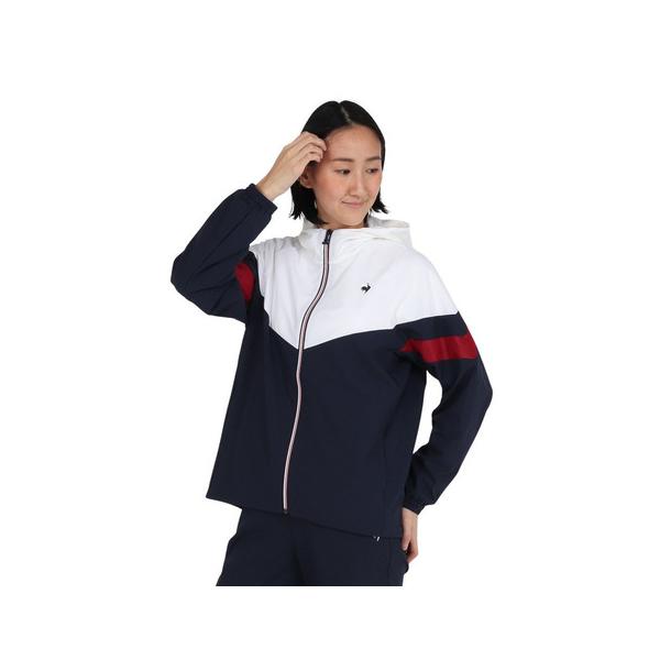 2026年春夏モデル 2026ssmodel ルコックスポルティフ lecoqsportif スーパースポーツゼビオ ゼビオ Super Sports XEBIO ウォームアップ 布帛ウォームアップシャツ Lady's Ladys レディー...