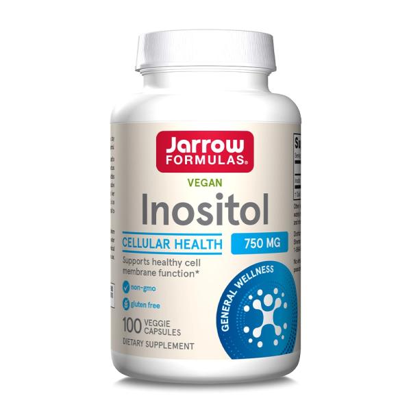 イノシトール 750 mg 100錠【Jarrow Formulas】Inositol 750 mg 100 Veggie Caps