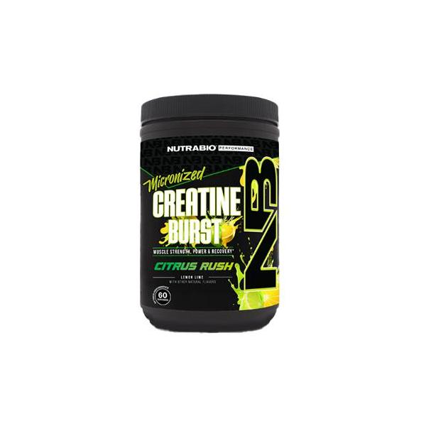 NutraBio クレアチン バーストは、甘くておいしいのに、中身は本格派。商標登録済みのPharmaPure? 微粒化クレアチン モノハイドレートを使用し、吸収力・効果・純度すべてにこだわった一品です。＜クレアチンバーストの特長＞■筋力・...