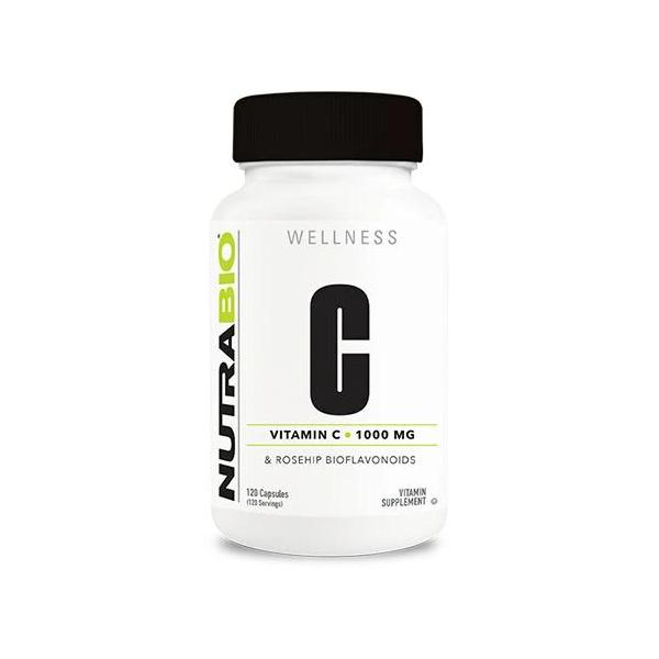 強く、美しく、毎日をサポート！高含有ビタミンCサプリNutraBioのビタミンCは、アスコルビン酸1000mgに加え、天然由来のローズヒップエキス65mgを配合。ビタミンCだけでなく、アントシアニンやバイオフラボノイドも含まれ、体に必要な栄...