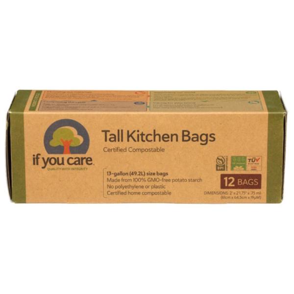 If You Careのコンポスト可能なゴミ袋は、非遺伝子組み換えのジャガイモから抽出したジャガイモ澱粉と、認証済みの完全に堆肥化可能なポリマーをブレンドして作られています。可塑剤は添加されていません。じゃがいも澱粉の強さの秘訣は何ですか?...