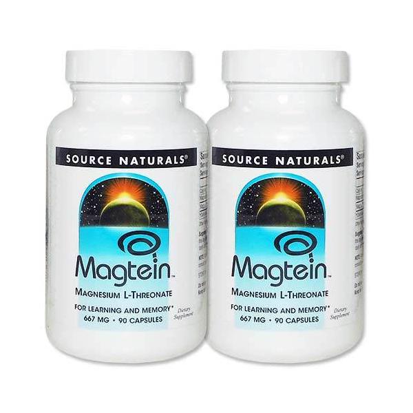 ※メーカーによりデザイン、成分内容等に変更がある場合がございます。▼内容量 / 形状2個セット 各90粒 / カプセル▼成分内容【3粒中】カロリー 10kcalマグネシウム (L-トレオン酸マグネシウムとして) 144mgMagtein（R...