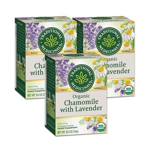 ※メーカーによりデザイン、成分内容等に変更がある場合がございます。▼内容量3個セット 各16ティーバッグ▼成分内容【ティーバッグ2袋中】オーガニックカモミール (花) 1,200mg独自ブレンド 1,800mg　オーガニックイングリッシュラ...