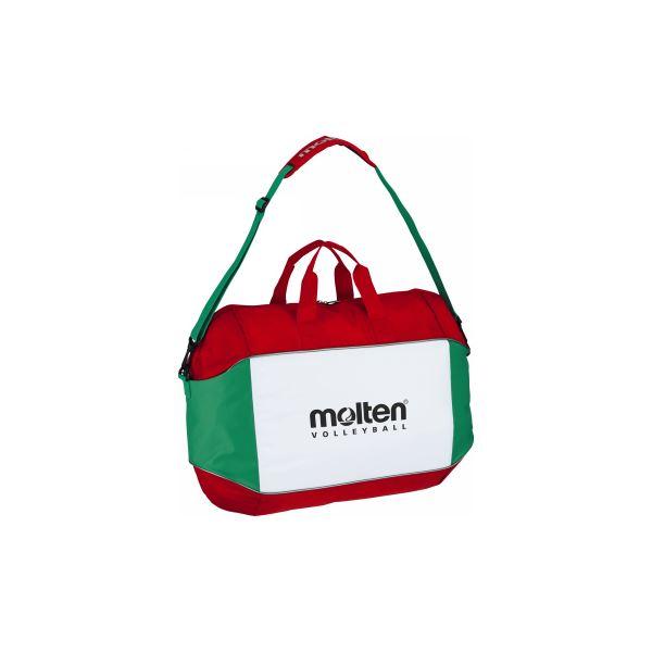 【商品名】 molten（モルテン） バレーボール6個入れ EV0056 【ジャンル・特徴】 両面にパッド内臓で体への衝撃を和らげ、型崩れも防ぐボールバッグ [ EV0056 ]