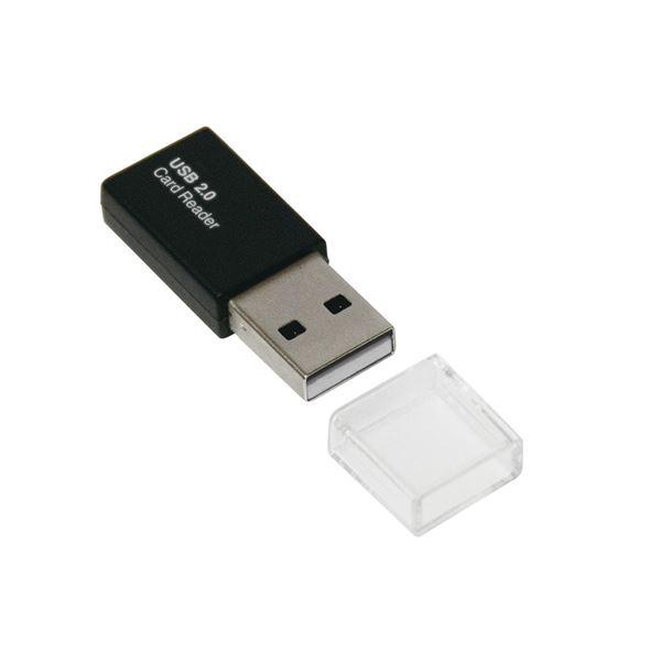 【商品名】 (まとめ) Digio2 USB2.0 microSD用 カードリーダーライター ブラック CRW-MSD78BK 【×2セット】 【ジャンル・特徴】 microSD専用、超コンパクトサイズのカードリーダー。 [ CRW-MSD...
