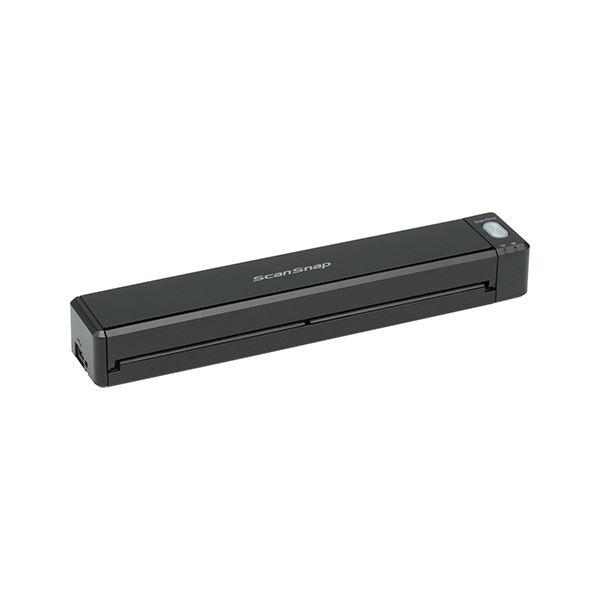 【商品名】 PFU ScanSnap iX100A4 600dpi ブラック FI-IX100B 1台 【ジャンル・特徴】 いつでも快適に使えるモバイルモデル [ FI-IX100B ]