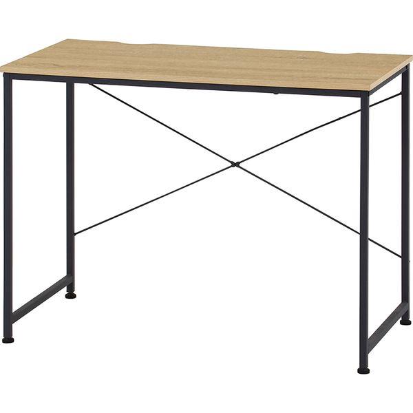 【商品名】 パソコンデスク ワークデスク 約幅95cm ナチュラル 組立品 リビング ダイニング 子供部屋 在宅ワーク テレワーク 【ジャンル・特徴】 パソコンデスク 学習机 ゲーミングデスク ワークデスク PCデスク 勉強机 インテリア家...