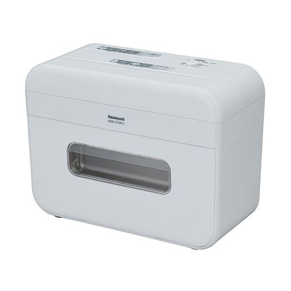 【商品名】 ナカバヤシ パーソナルシュレッダ デスクトップ ライトグレー NSE-DTM01LG  [ NSE-DTM01LG ]