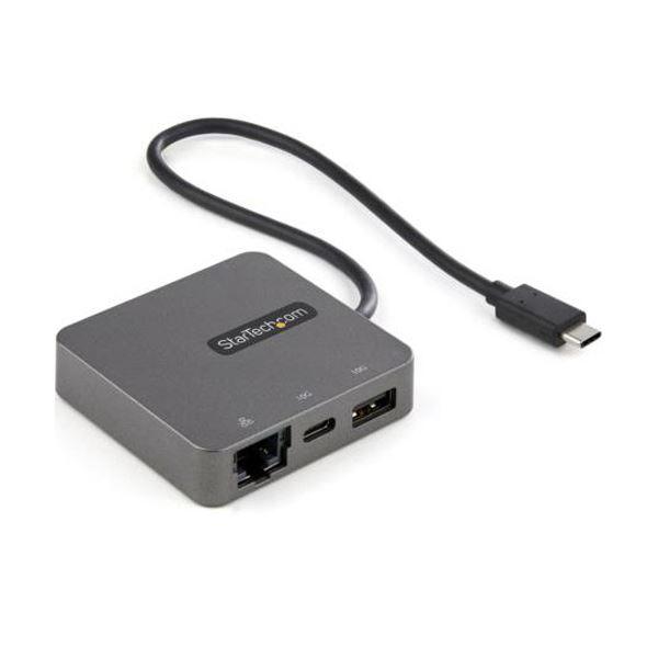 【商品名】 StarTech.com USB-Cマルチアダプタ 4K HDMI＆VGA／10GbpsUSB-A／Cポート／ギガビットL有線LAN DKT31CHVL 1台
