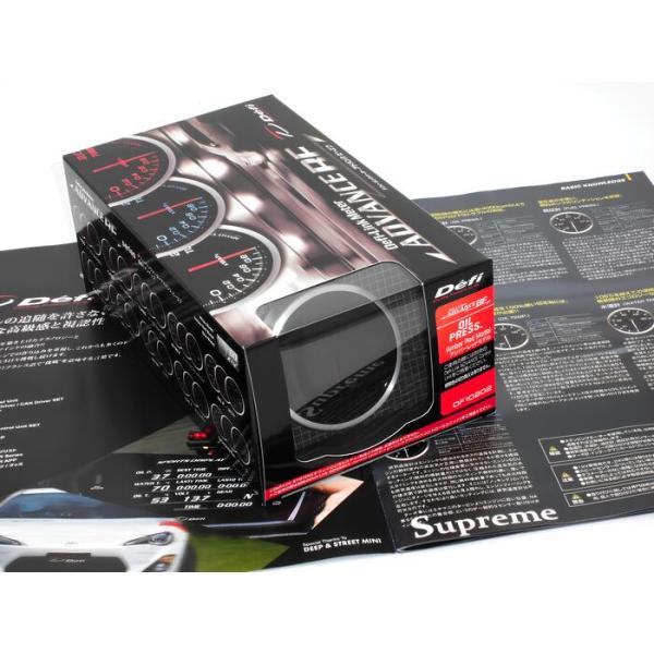 Defi ADVANCE BF　アンバーレッド　油圧計　６０Φ DF10202■高回転を多用するスポーツ走行では、エンジンの潤滑管理が必要不可欠です。油圧計は、エンジンオイルがエンジン内部にくまなく送られているか、また、オイルの劣化具合など...