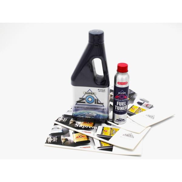 スーパーゾイル エコ　４サイクル 450ml ＆　スーパーゾイル　フュエルチューナー８０ｍｌ（ガソリン) ※PAPA　CORPORATIONの正規商品です。※４サイクルエンジン対応になります。※商品は新品未使用品、ラミネートパックされた商品...