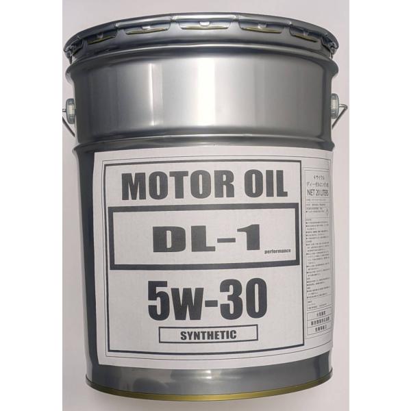 【発売日：2026年06月01日】エンジンオイル　DL-1（相当）　5W-30　シンセティック　20L　ペール缶DL-1指定車両用ディーゼルエンジンオイルSAE：5W-30JASO：DL-1容量：20L※無地ペール缶に、ラベルを貼って発送と...