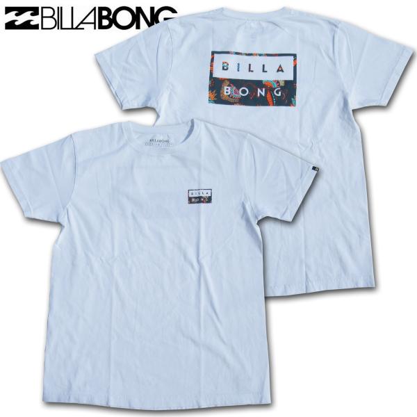 BILLABONG メンズ DECAL CUT Ｔシャツ 2019 高品質のUSAコットンを使用した20/1オープンエンド天竺のロゴTシャツ。左胸とバックにはDECAL CUT LOGOが今期のボードショーツのデザインと連動した最新オリジナ...