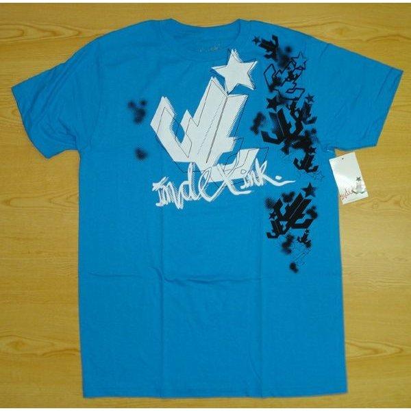 INDEX INK/インデックス・インクＴシャツ「USA生まれのスケートボード＆ボード関連アパレルのブランド、遂に日本上陸！」カラー：TEALサイズの目安（平置き採寸）Ｍ：肩幅（約42cm）身幅（約50cm)身丈（約69cm）Ｌ：肩幅（約4...