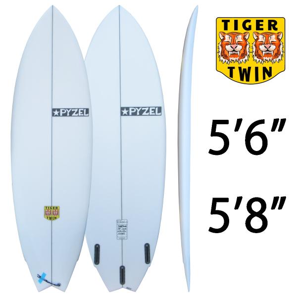 Tiger Twin は、高速で反応が良く非常にユーザーフレンドリーなモデルです。パドルも簡単で弱い波に最も適しています。ロッカーは低くビークノーズの幅は広くスワローテールはシングルウィングです。当社の最も優れたデザインの多くと同様に、ボト...