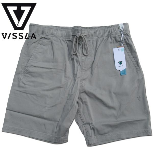 VISSLA ヴィスラ ウォークショーツ No See Ums Eco 18.5" 【M213SENO21SP】柔らかで滑らかなピーチスキンのストレッチツイル素材で仕立てたウォークショーツ。肌触りの良さに、ティザードウェストバンドやサイドの...