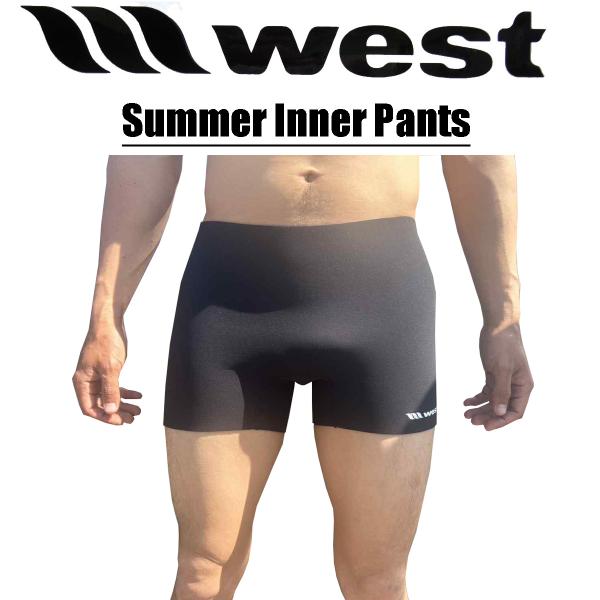 夏のボードショーツ+タッパを使用するに気に重宝するウエット素材のインナーパンツです。海水温が冷たいうみでの保温効果とメンズサーファーのタマズレを解決するなつの便利グッズ。17インチ丈のボードショーツでも裾からはみ出さず、夏の爽快感を損なわな...