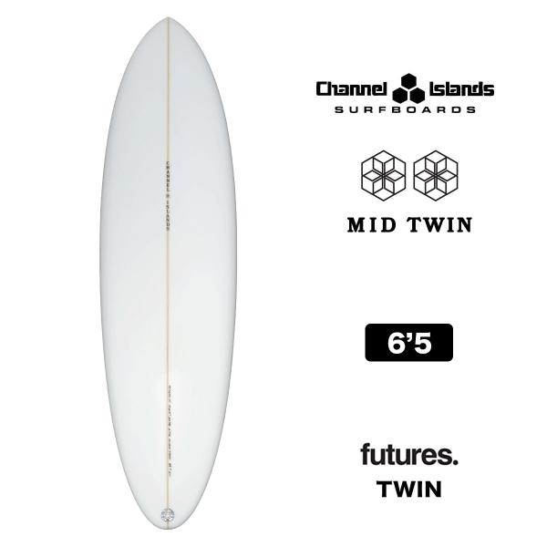 CHANNEL ISLANDSCI MID TWIN シーアイミッドツイン元々2+1としてデザインされたCI Midでしたが、多くのユーザーのリクエストに応じて、Devon Howardはツインフィンのセッティングを追求しました。スペックサ...