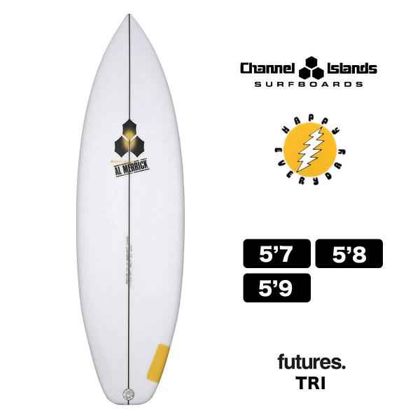 CHANNEL ISLANDSHAPPY EVERYDAYハッピー・エブリデーHAPPY EVERYDAYはハイパフォーマンスショートボード(TWO HAPPY)とグロベラー(ROCKET WIDE)の間に分類されるオールラウンダー。スペッ...