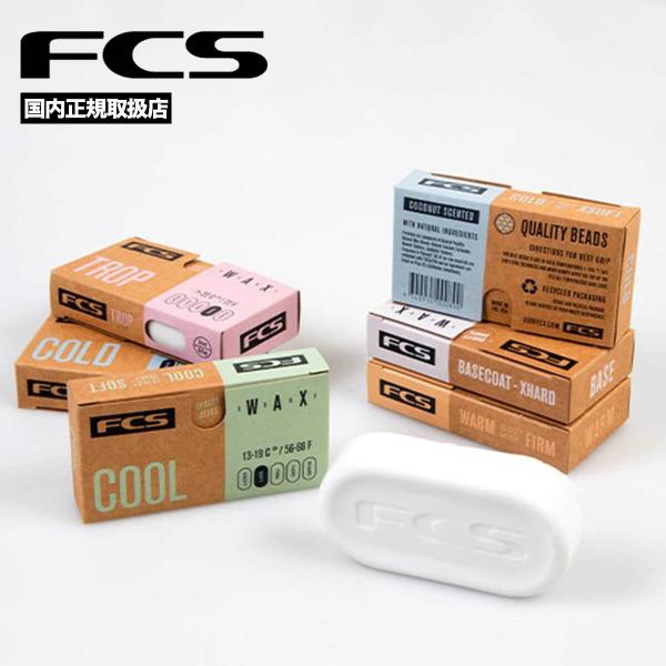 FCS Surf Waxは、オールシーズン・あらゆる水温で高いグリップ力を発揮するプレミアムサーフワックス。重ね塗りしてもグリップが持続し、安定したライディングをサポートします。水温に合わせて選べる「コールド／クール／ウォーム／トロピカル」...