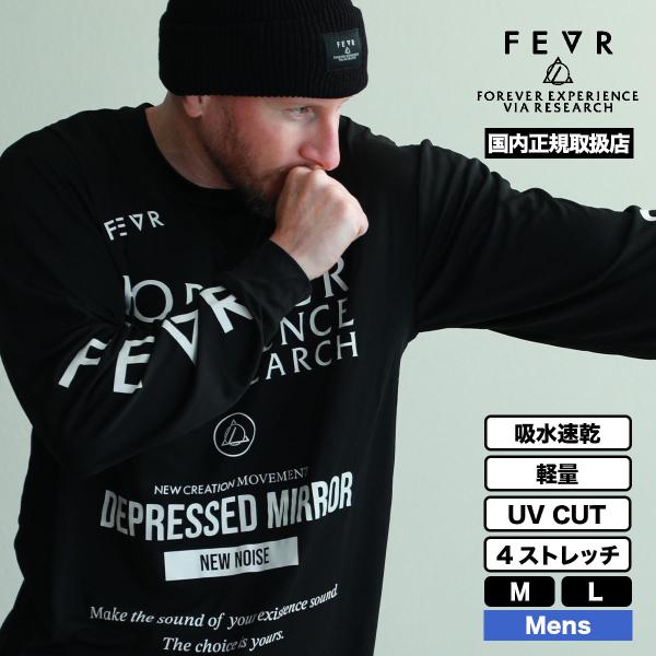 【国内正規取扱店】FOREVER EXPERIENCE VIA RESEARCH | フォーエバーNEW NOISE TECH DRY LONG SLEEVE長袖Tシャツ【F328】速乾性に優れた軽くて柔らかいスムースな テック ドライ 長...