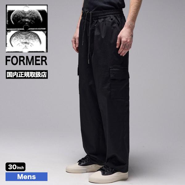 【国内正規取扱店】FORMER|フォーマーPRAYER CARGO PANT【FPA-25405】Prayer Pantは、17インチのレッグ丈でリラックスフィットに仕上げられています。ドローコード付きの伸縮性のあるウエスト、ポケットフラッ...