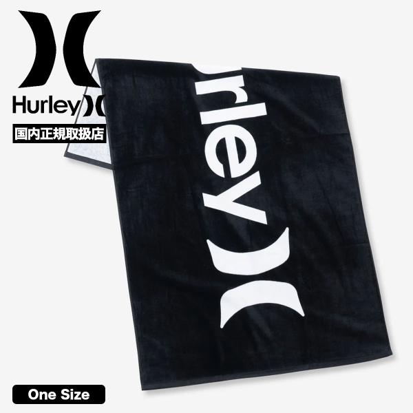 【国内正規取扱店】HURLEYMENS ONE AND ONLY BEACH TOWELビーチタオル【MMI2312056】◆商品名：メンズ ワン アンド オンリー ビーチ タオル◆素材：綿100%◆カラー：BLK(ブラック)◆サイズ：ON...