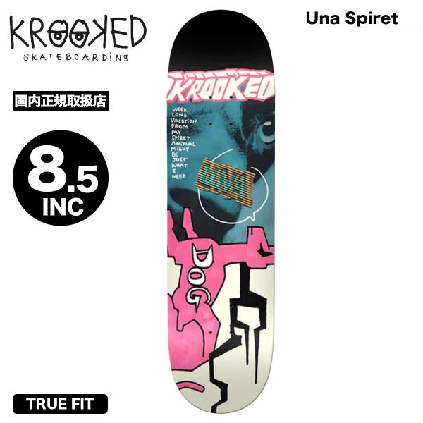 【国内正規取扱店】KROOKED / クルキッドUNA SPRIT ANIMAL (TRUE FIT)(8.5 inc)独創的なグラフィックとユニークなスケートカルチャーを発信し続ける人気ブランド KROOKED から、注目ライダー Una...